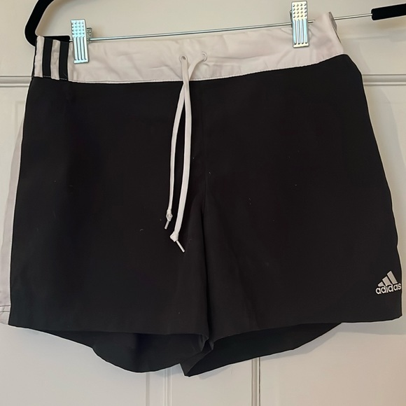 adidas | Shorts | Womans Adidas Nautical Regular Fit Shorts Blackwhite ...